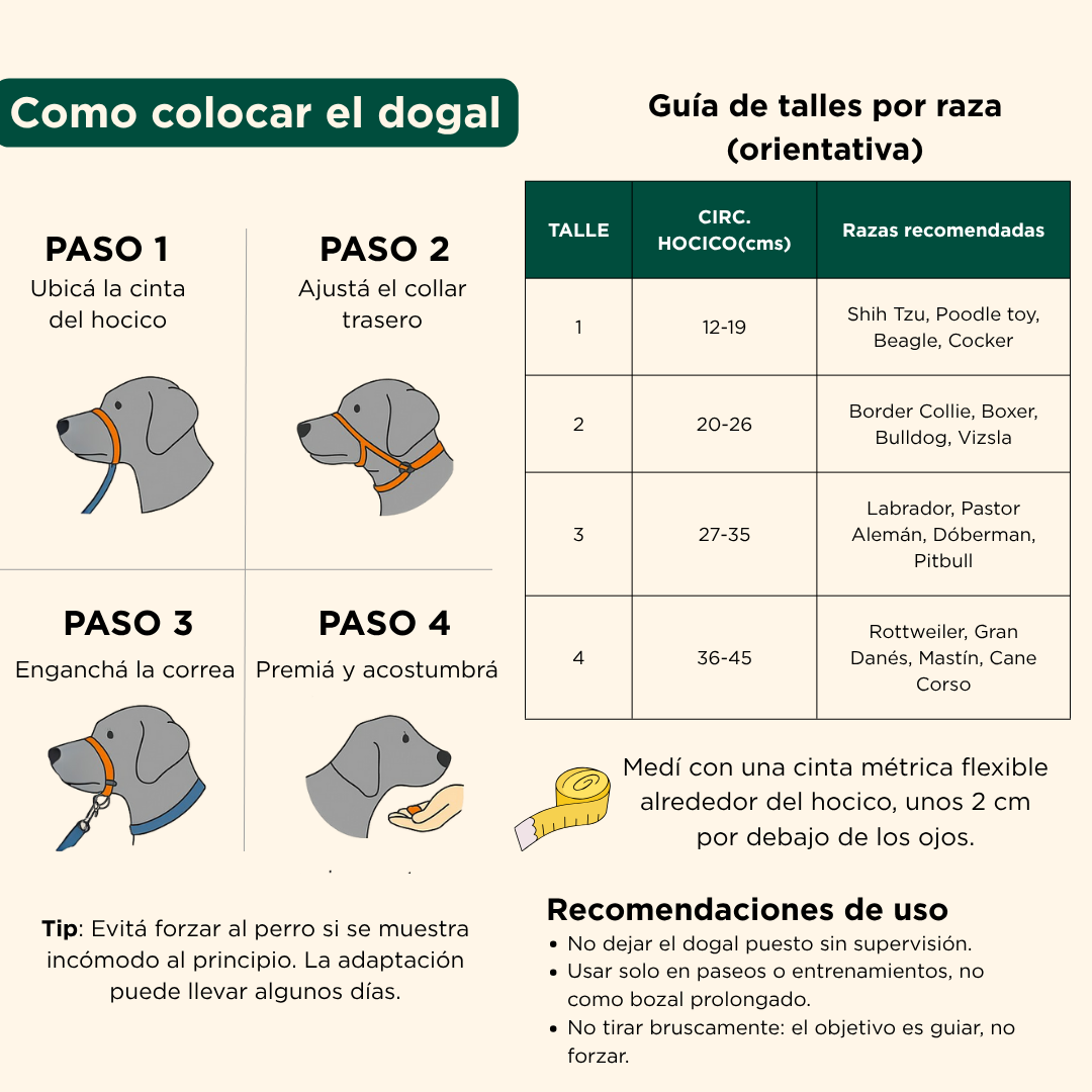 Dogal educativo para perros